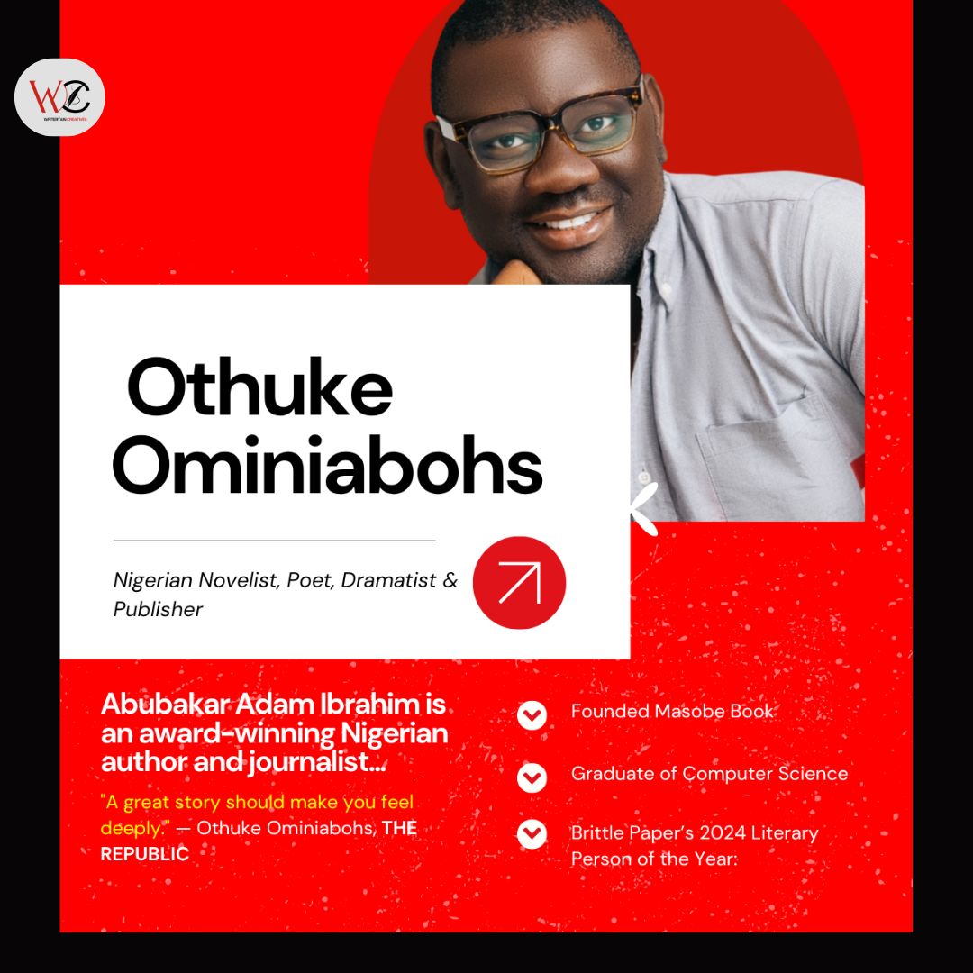 Othuke Ominiabohs: The Publisher Who Fought for His Words - Writertain ...